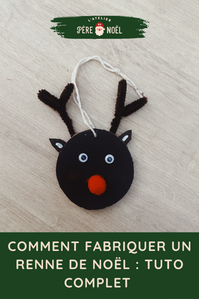 DIY renne de Noël