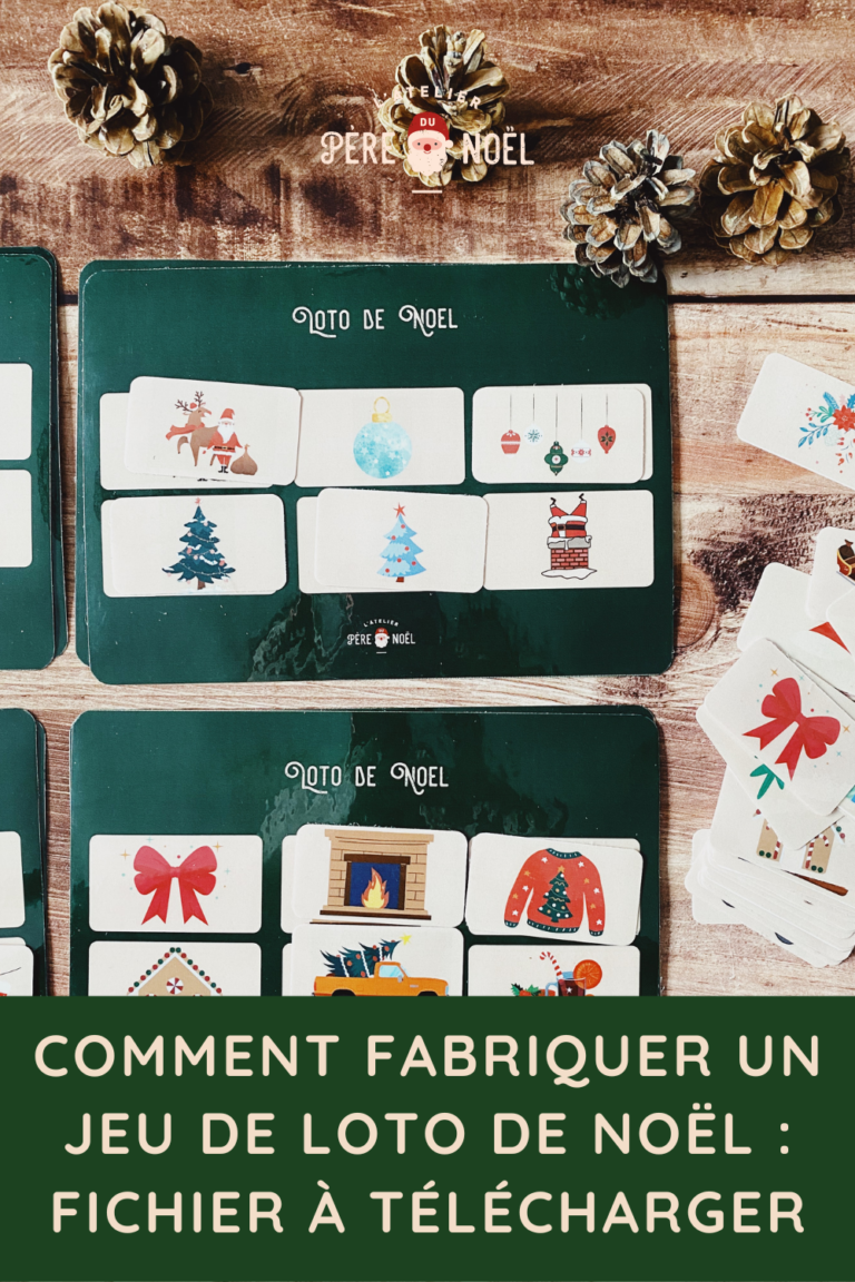 Loto de Noël à télécharger